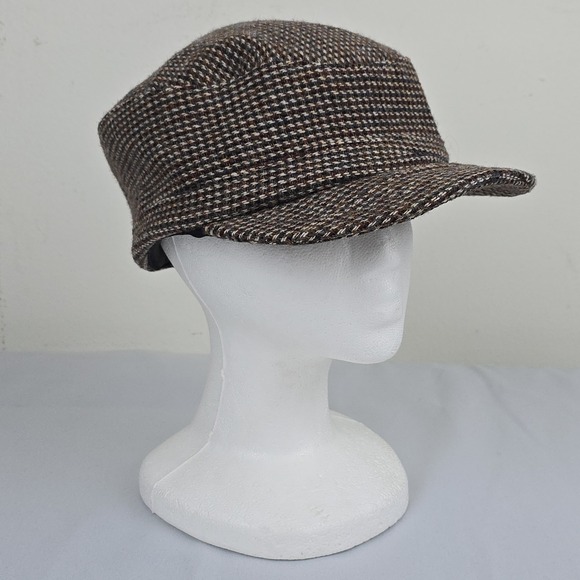 Dobbs | Accessories | Vintage Dobbs Wool Cadet Cap Military Style Hat ...